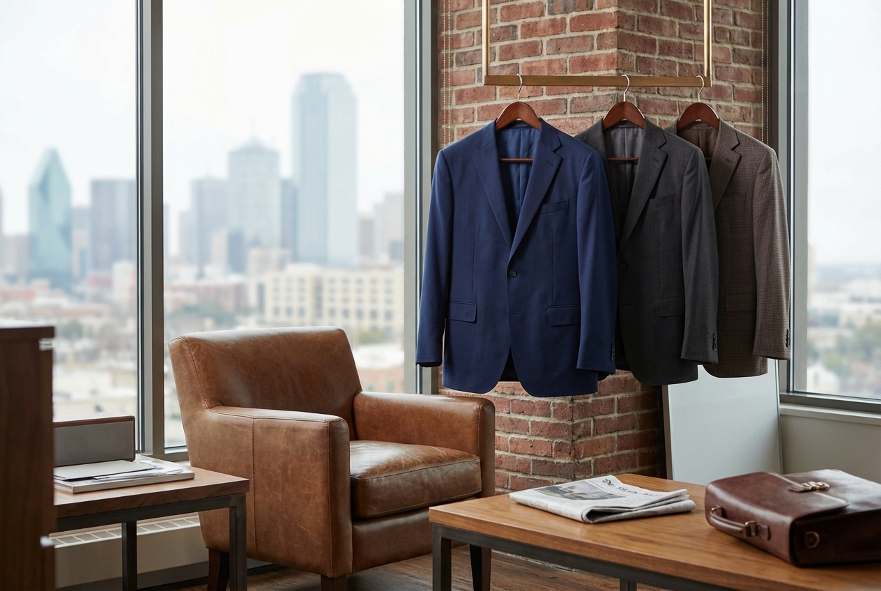 Interview & Promotion Suits for DFW Professionals - The Man's Shop